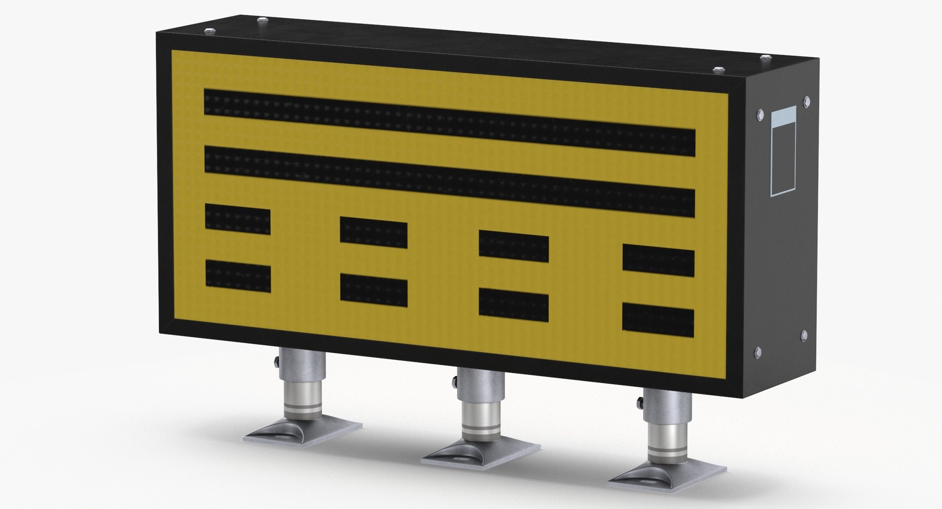 Ils Runway Safety Area Obstacle Free Boundary Clean and Dirty 3D model ...