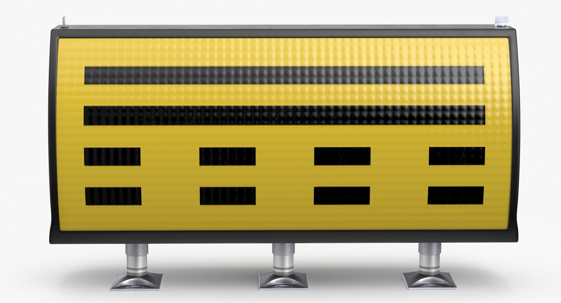 Ils Runway Safety Area Obstacle Free Boundary Clean and Dirty 3D model ...