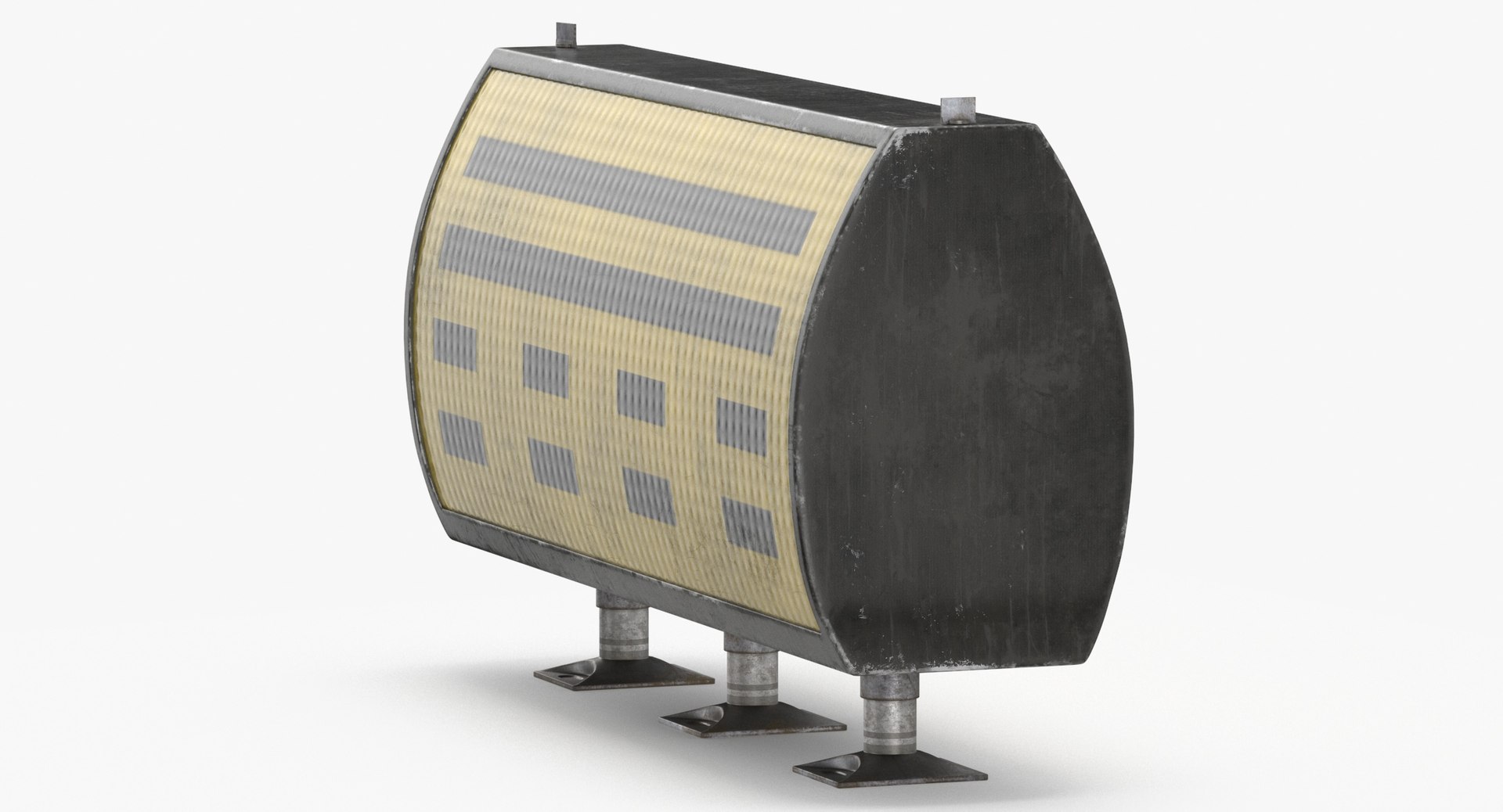 Ils Runway Safety Area Obstacle Free Boundary Clean and Dirty 3D model ...