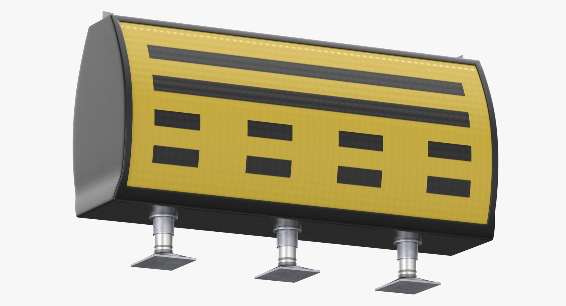 Ils Runway Safety Area Obstacle Free Boundary Clean and Dirty 3D model ...