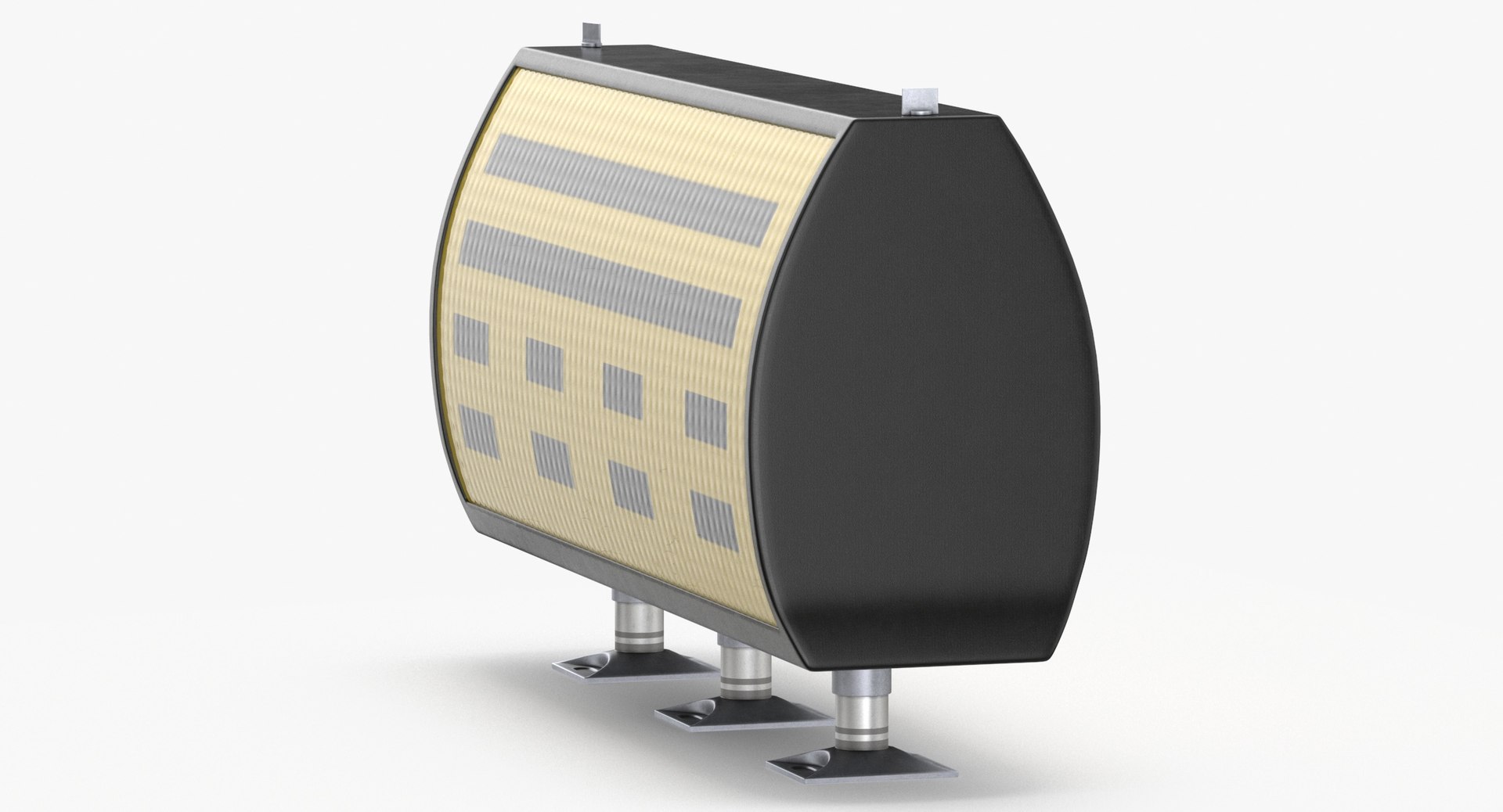 Ils Runway Safety Area Obstacle Free Boundary Clean and Dirty 3D model ...