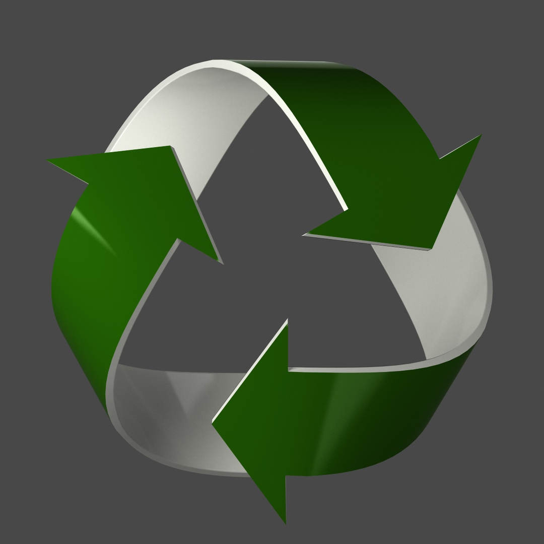 Recycle Logo 3d