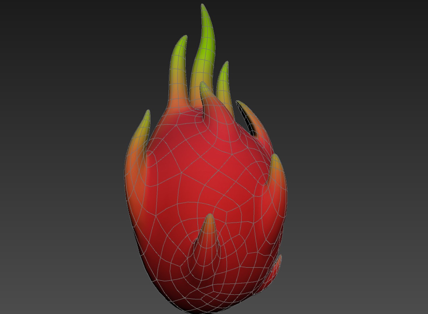 3D Pitaya Model - TurboSquid 1468924