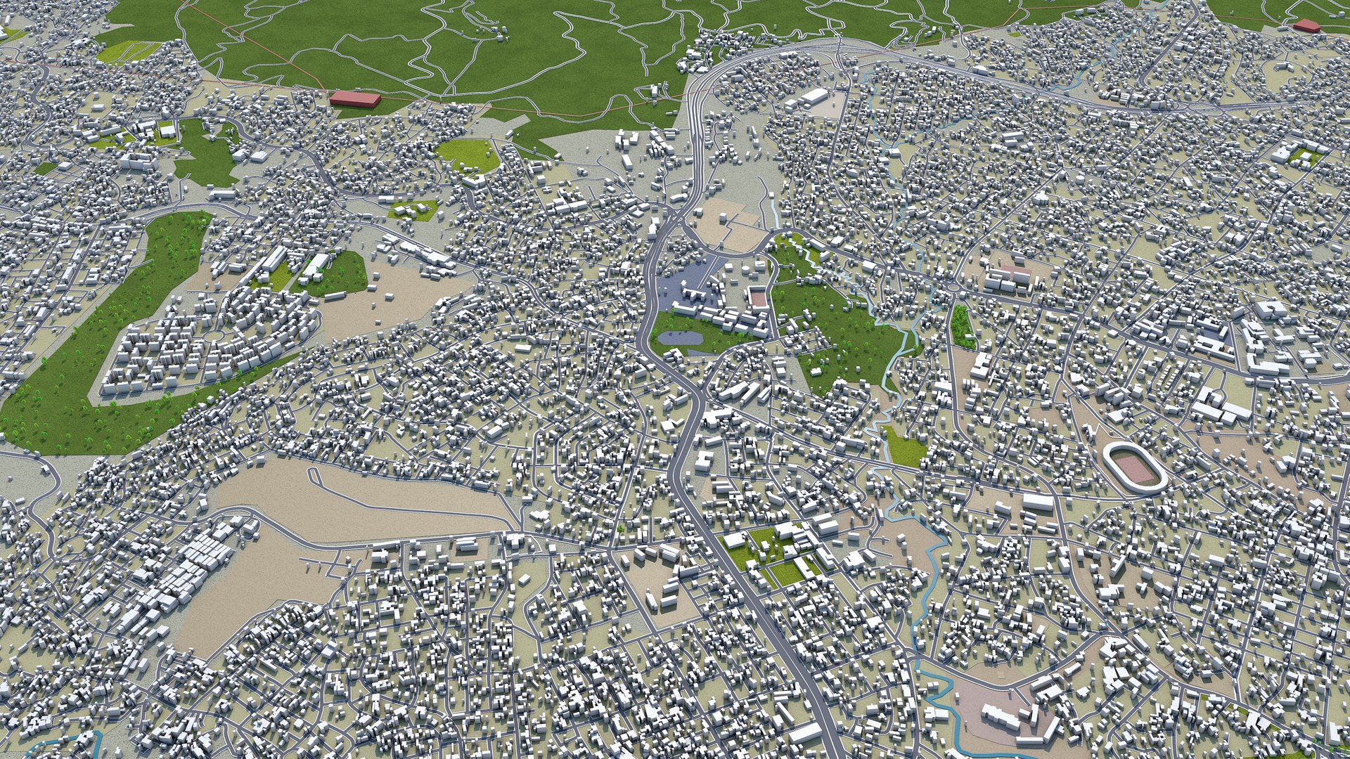 3D Addis Ababa Ethiopia - TurboSquid 1719222