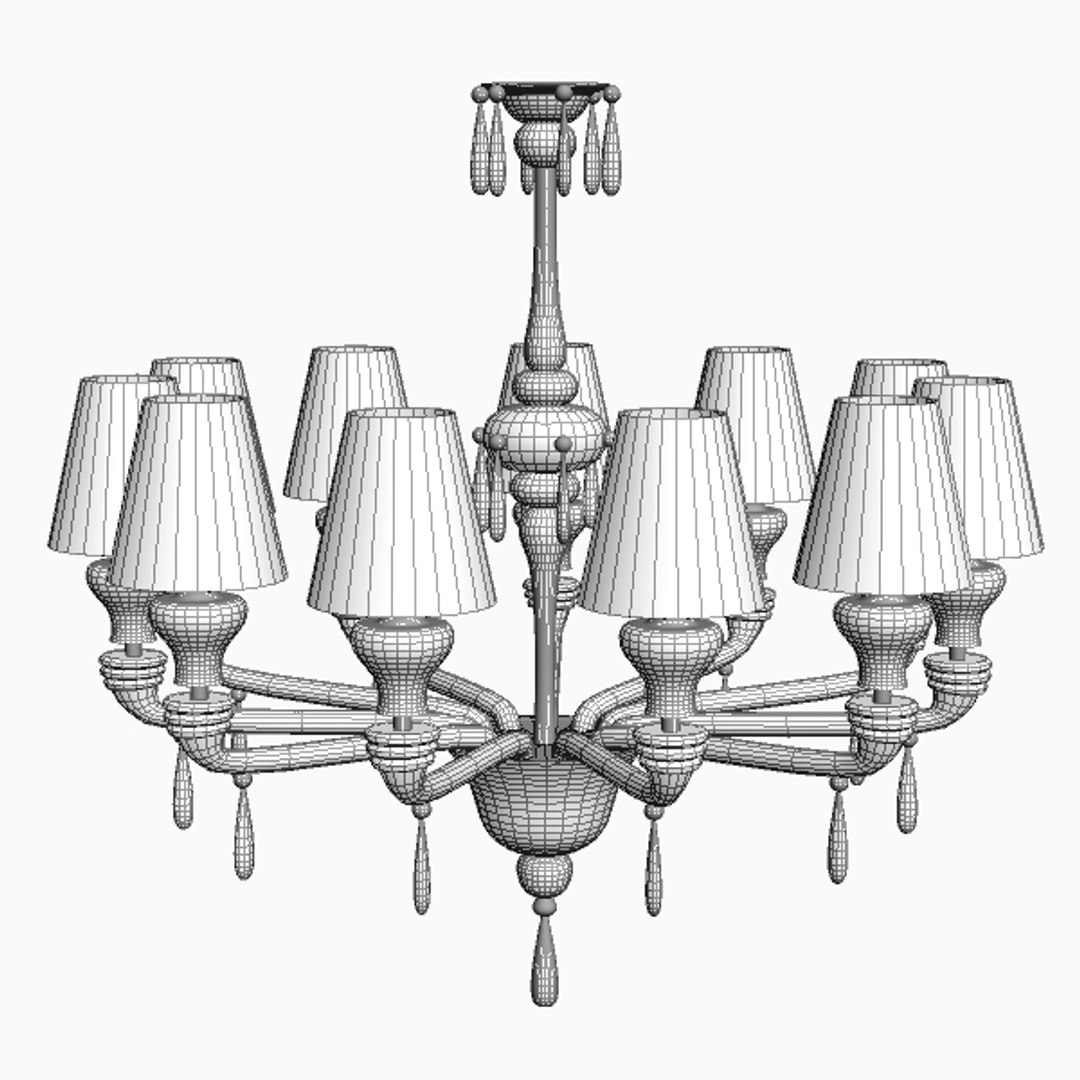 3d Max Chandelier