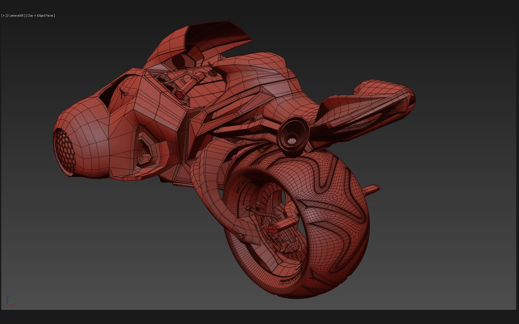 T Bike Solo Wheel 09 3D Model - TurboSquid 1977449