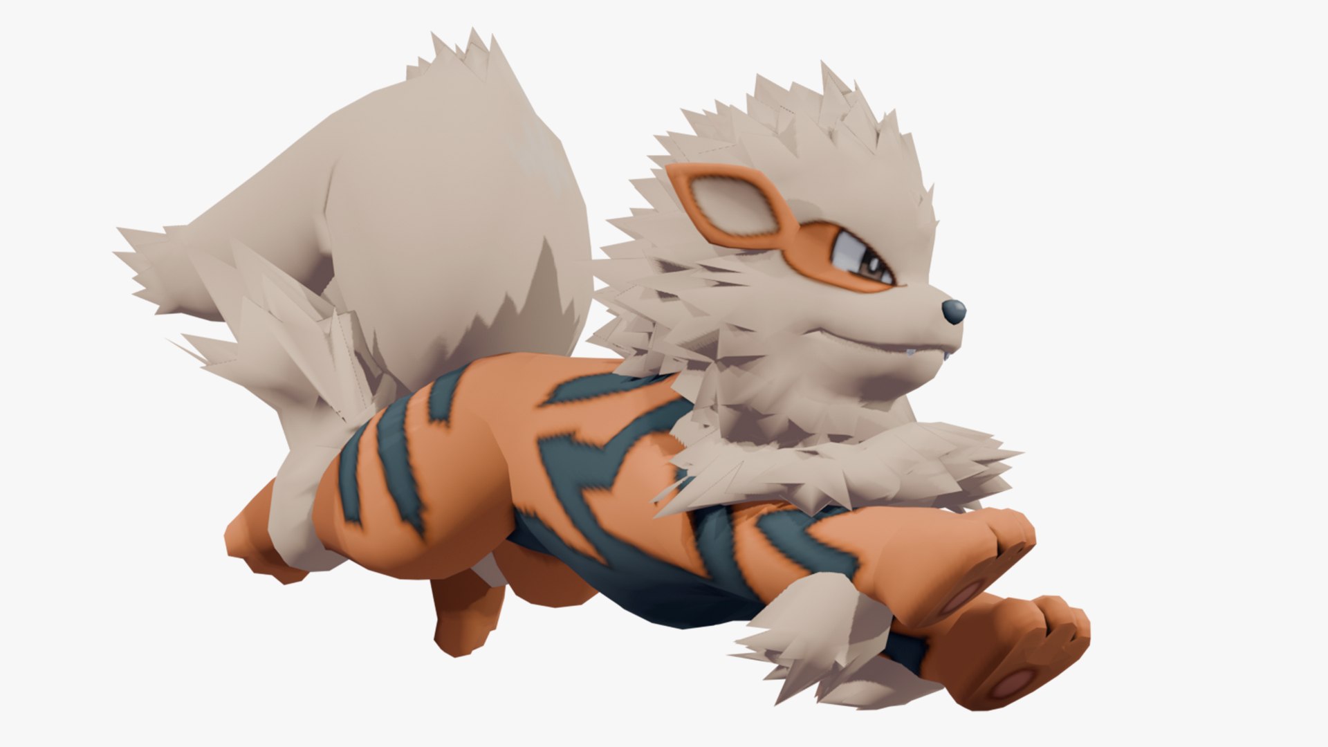 POKEMON Arcanine Animated Game Already 3D - TurboSquid 2358893