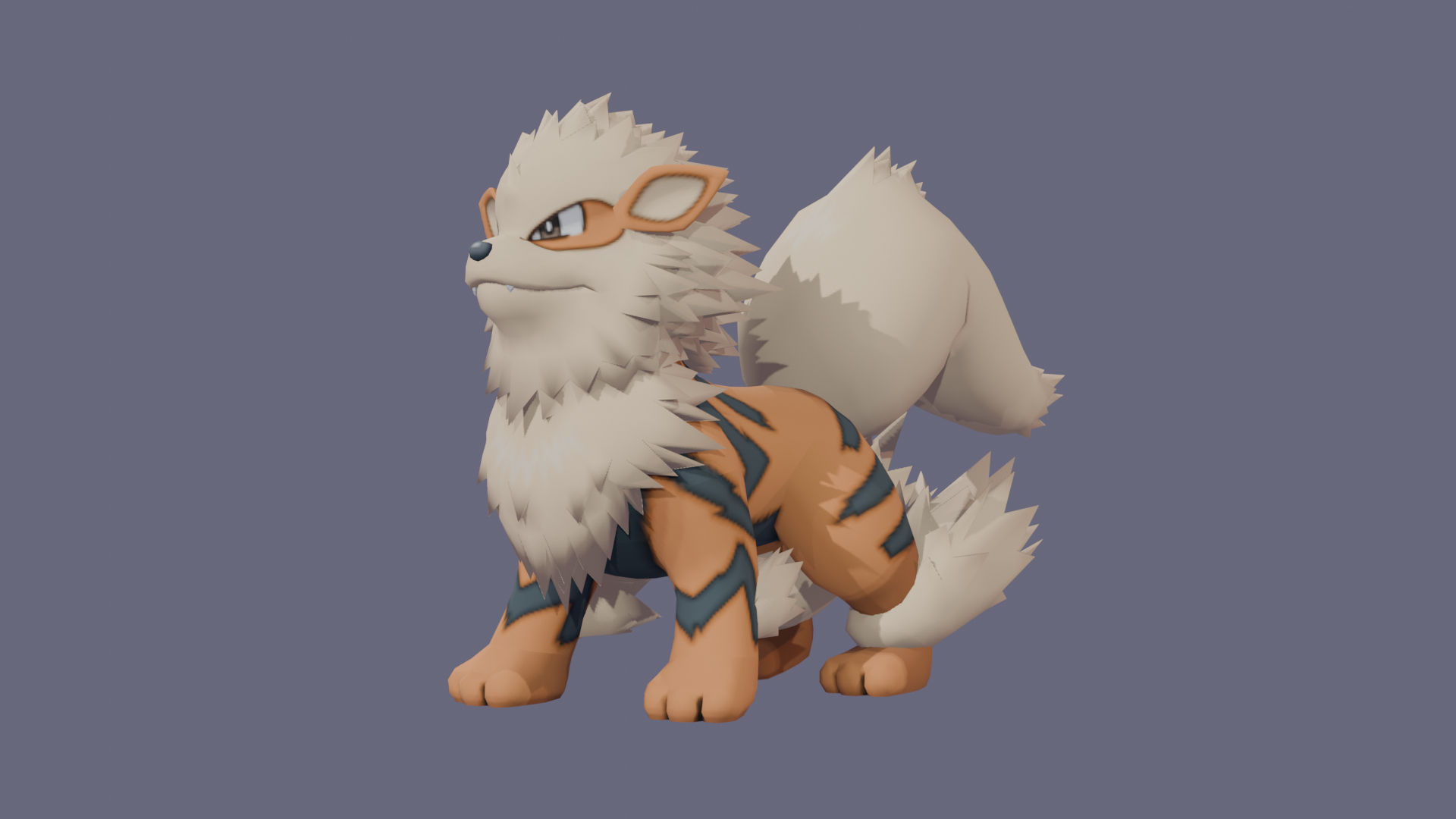 POKEMON Arcanine Animated Game Already 3D - TurboSquid 2358893