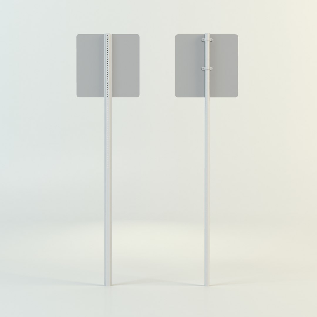 Hospital Signs 3d Model