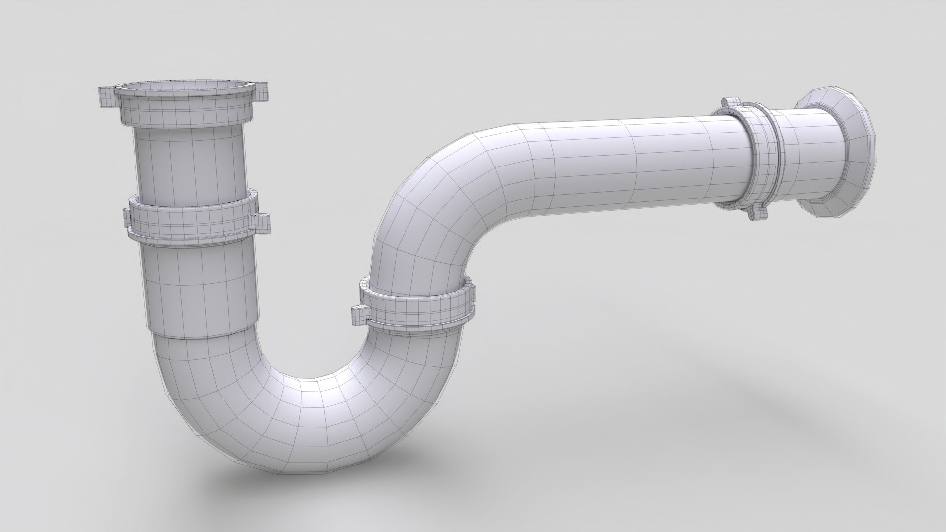 3D P-Trap - TurboSquid 1953467