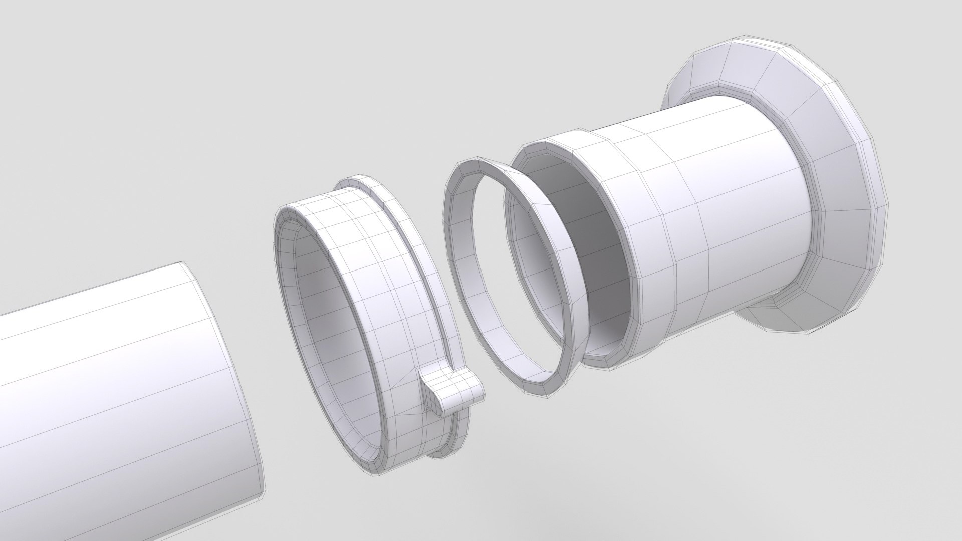 3D P-Trap - TurboSquid 1953467