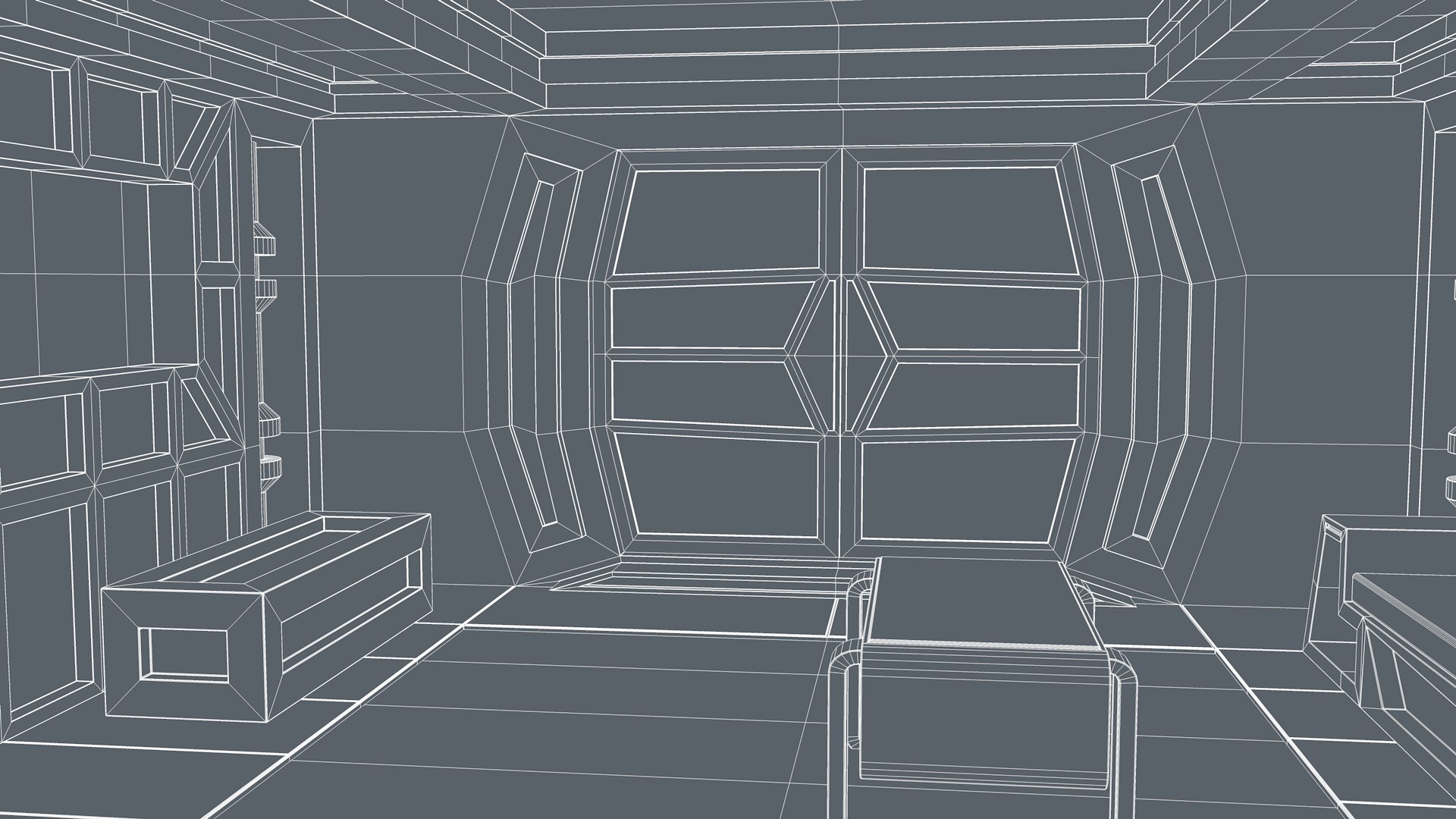 Sci Fi Room 3D Model - TurboSquid 2251269