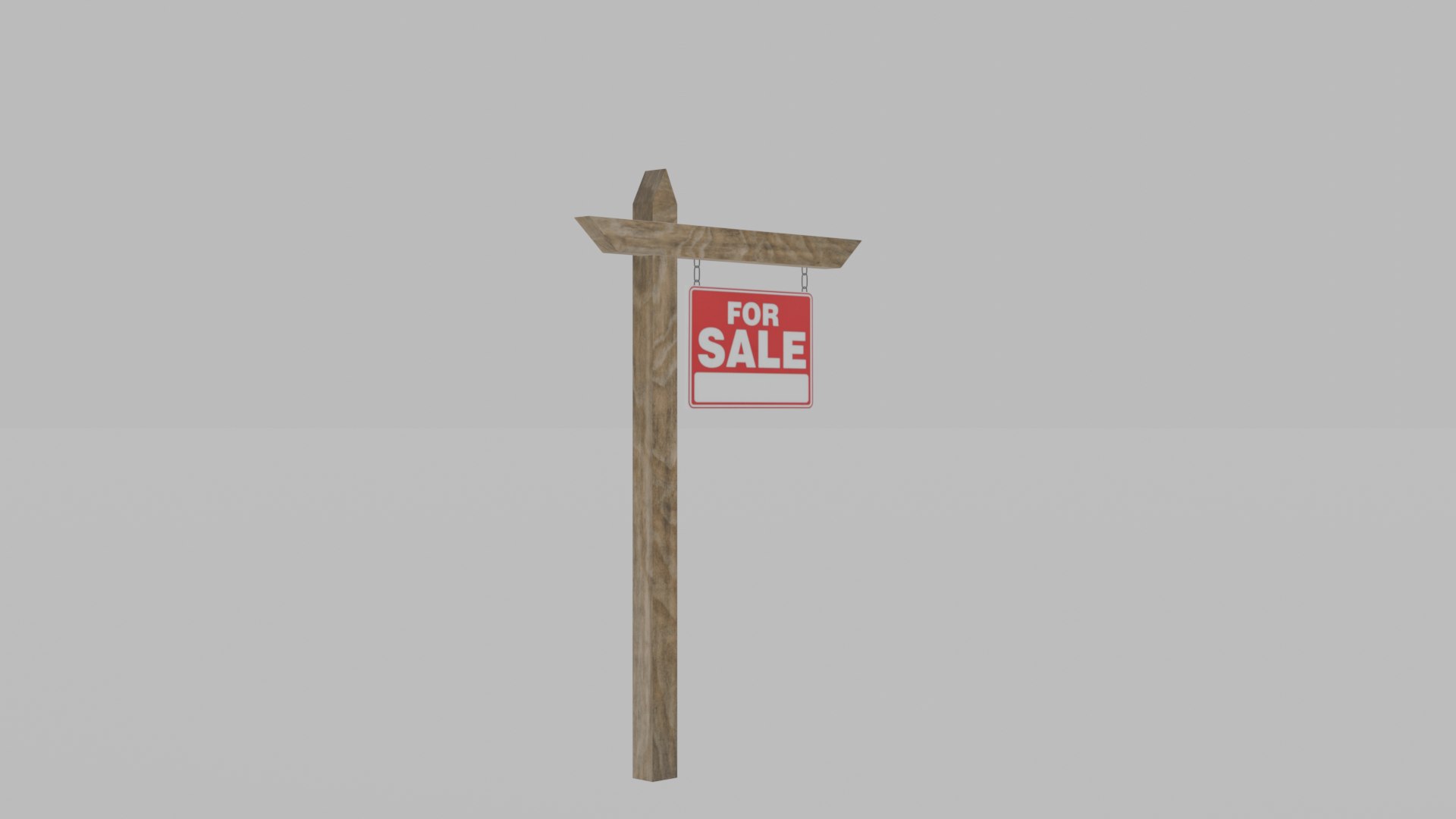 3D For Sale Sign - TurboSquid 1824688