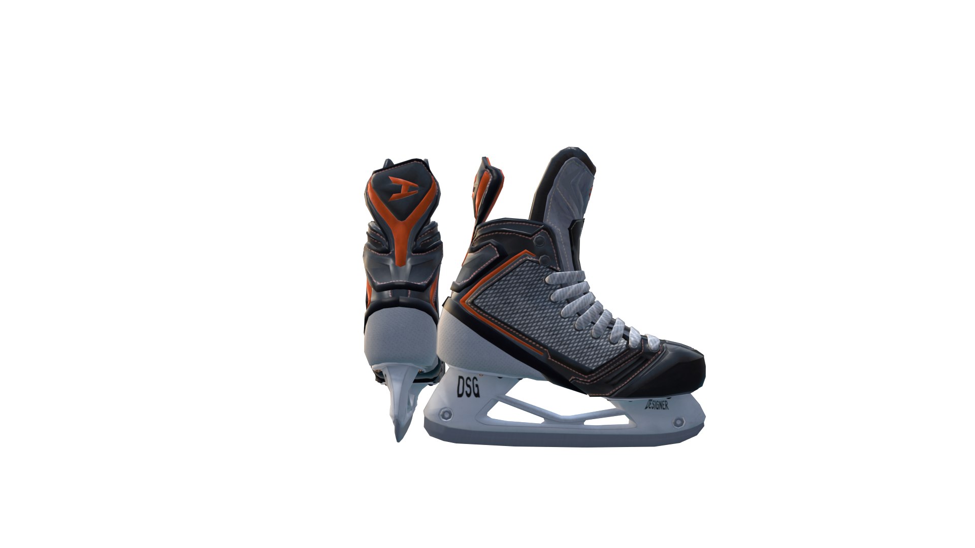 3D New Easton Mako Skates Model - TurboSquid 2376362