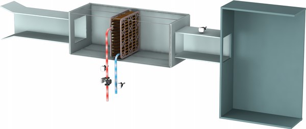 3D cooling coil garbage room - TurboSquid 1275350