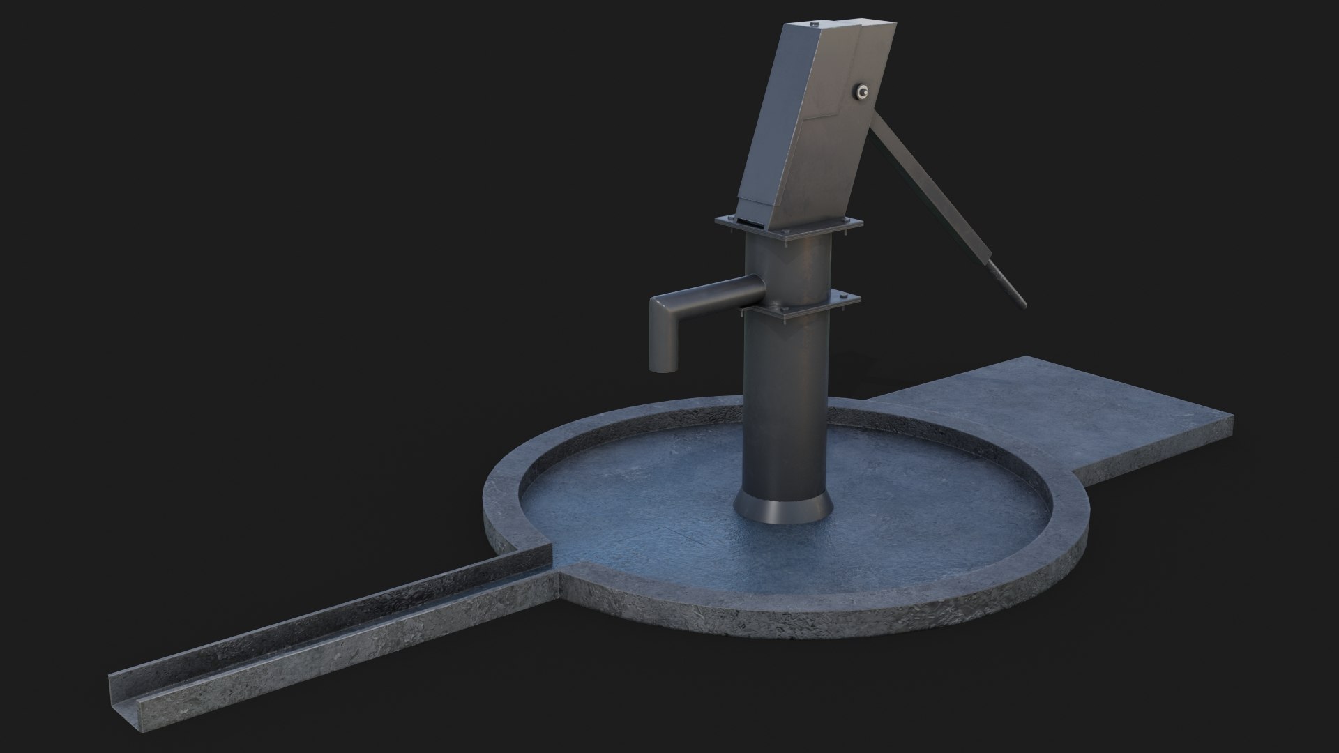 3D Hand Water Pump Game Asset - Low Poly - TurboSquid 1820693