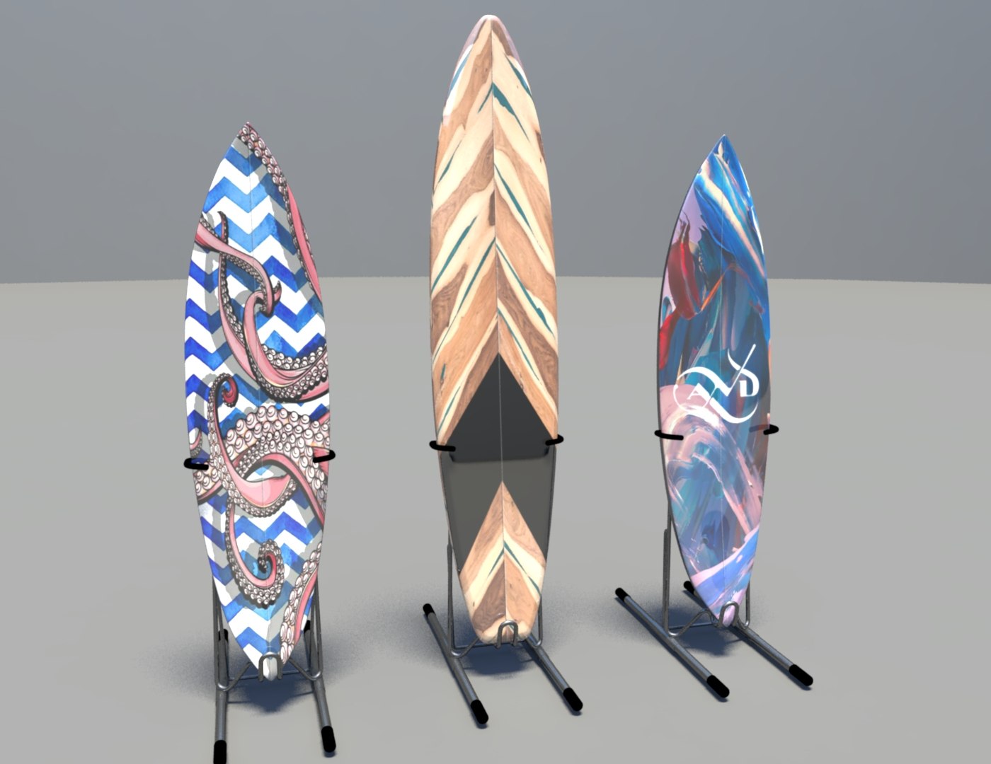 3D Surfboard Board Surf - TurboSquid 1380154