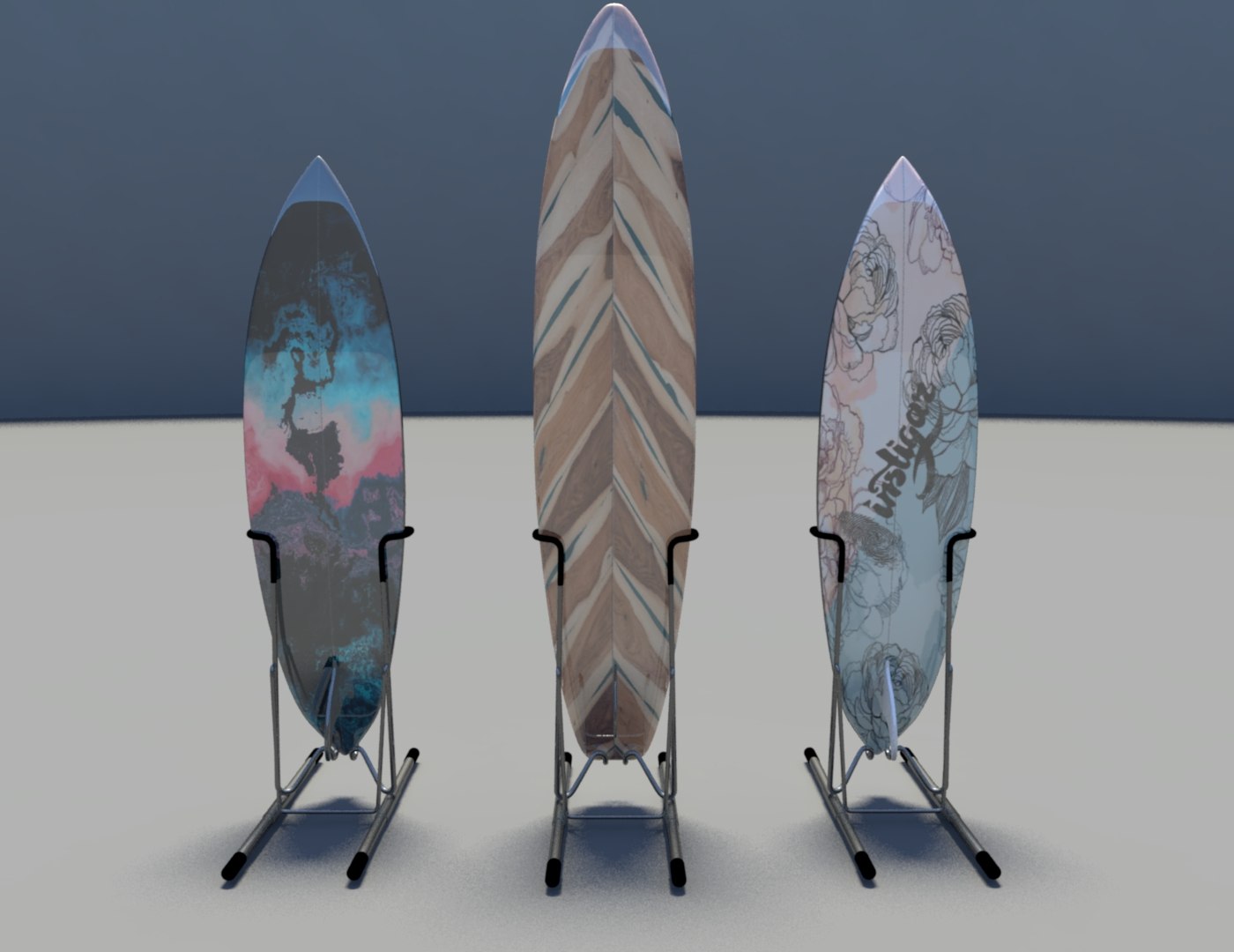 3D Surfboard Board Surf - TurboSquid 1380154