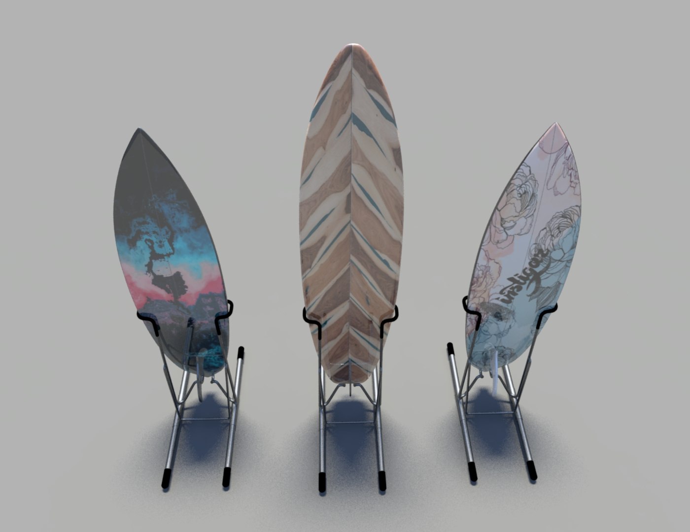 3D Surfboard Board Surf - TurboSquid 1380154