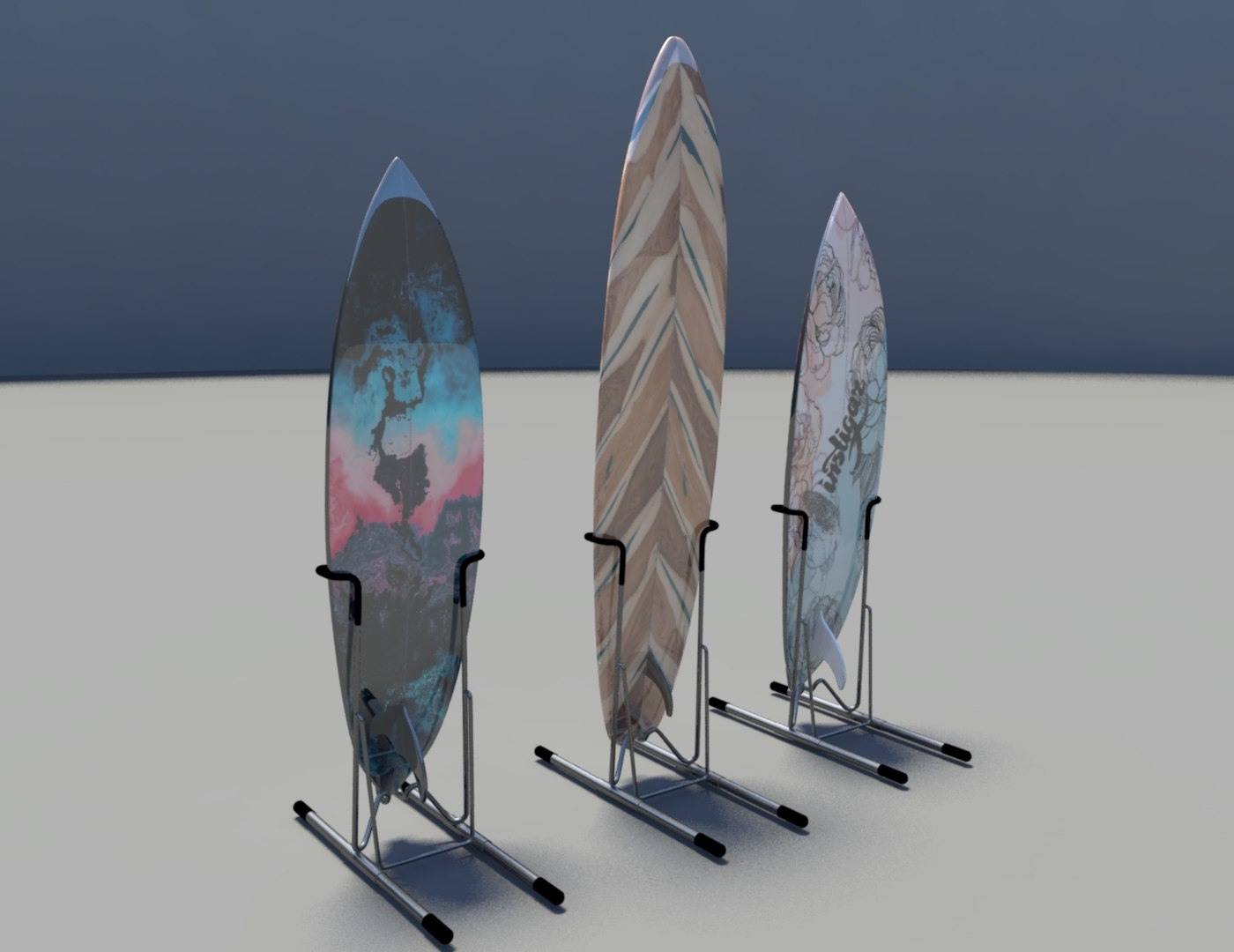 3D Surfboard Board Surf - TurboSquid 1380154