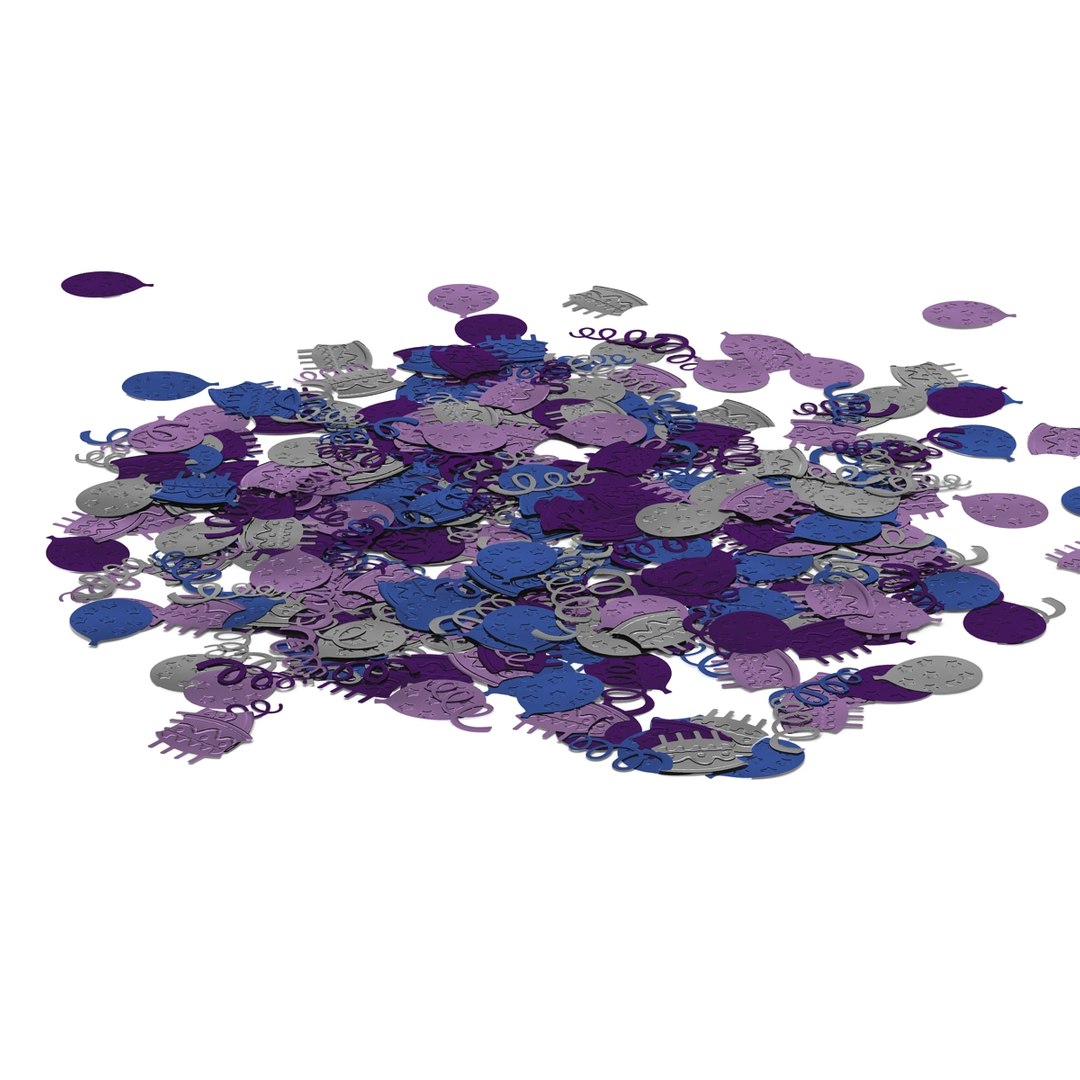 3d Model Confetti 2