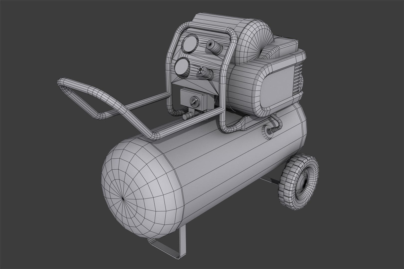 Air Compressor Model - TurboSquid 1187095
