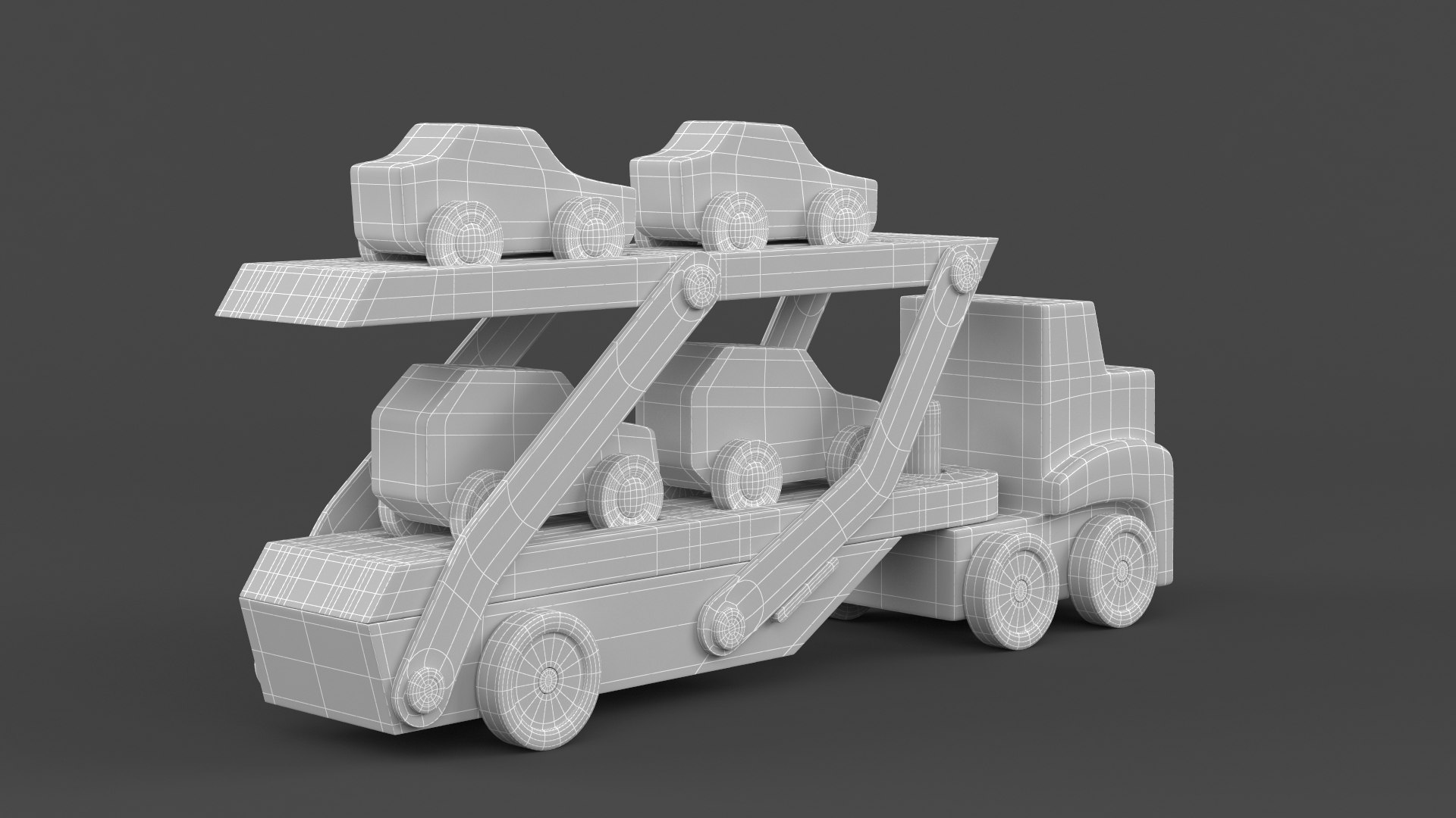 3D Wooden Toy - TurboSquid 2216529