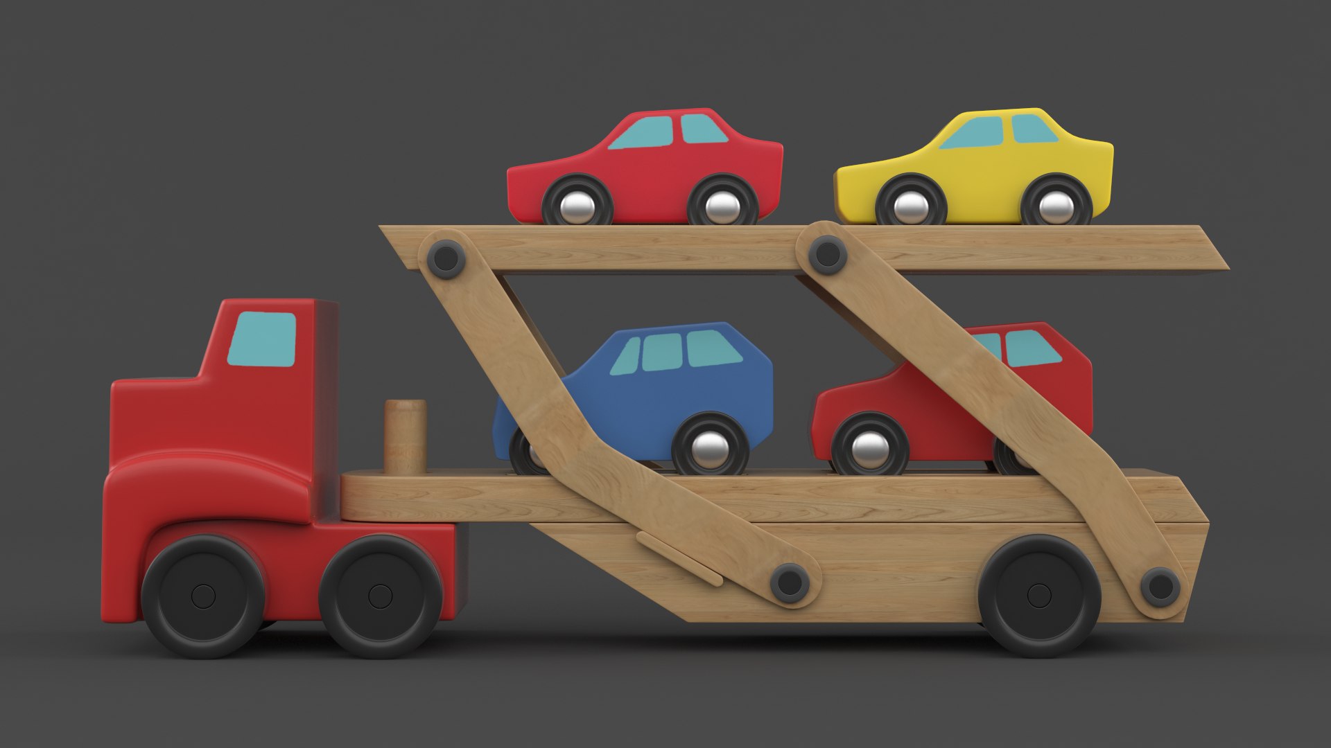 3D Wooden Toy - TurboSquid 2216529