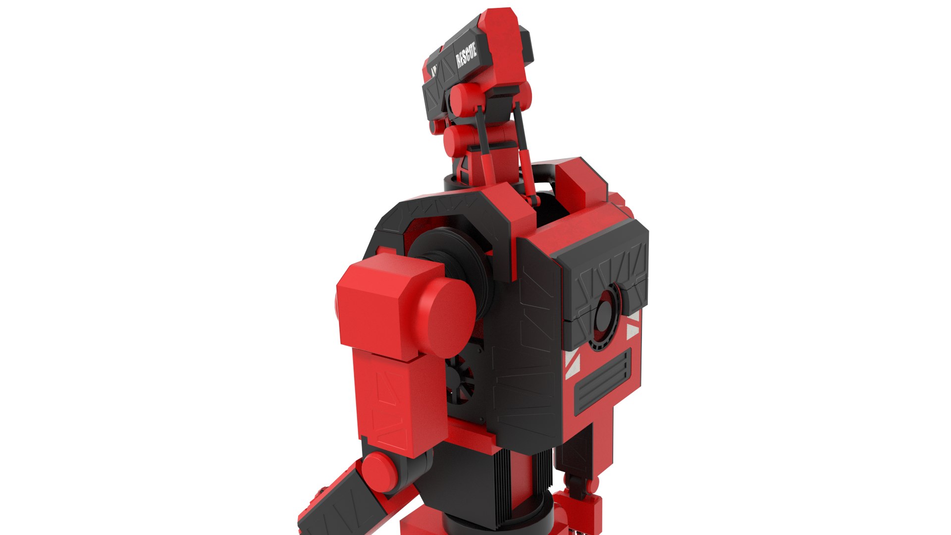3ds max police robot