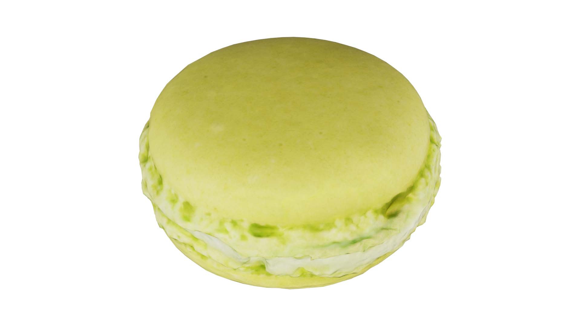 3D Macaron Green Remastered - TurboSquid 2362167
