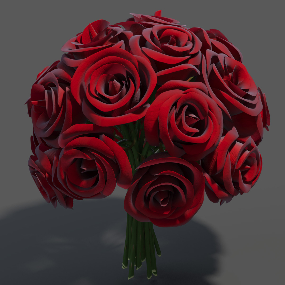 Roses Flower 3d Max