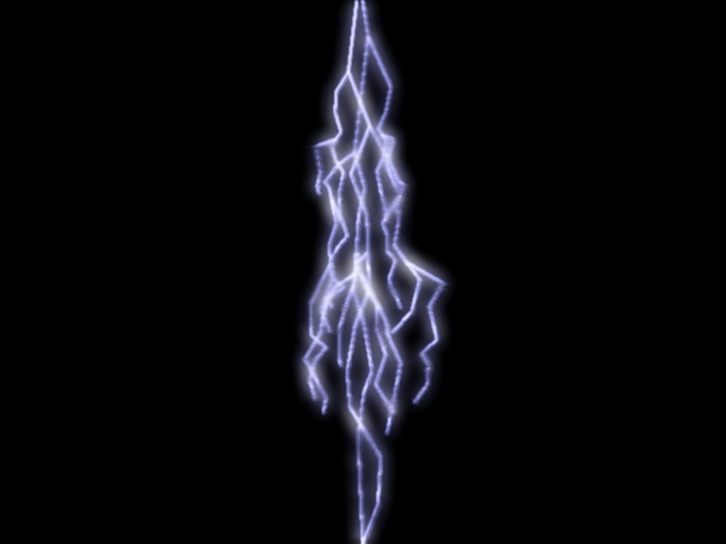 3d Lightning Light Model