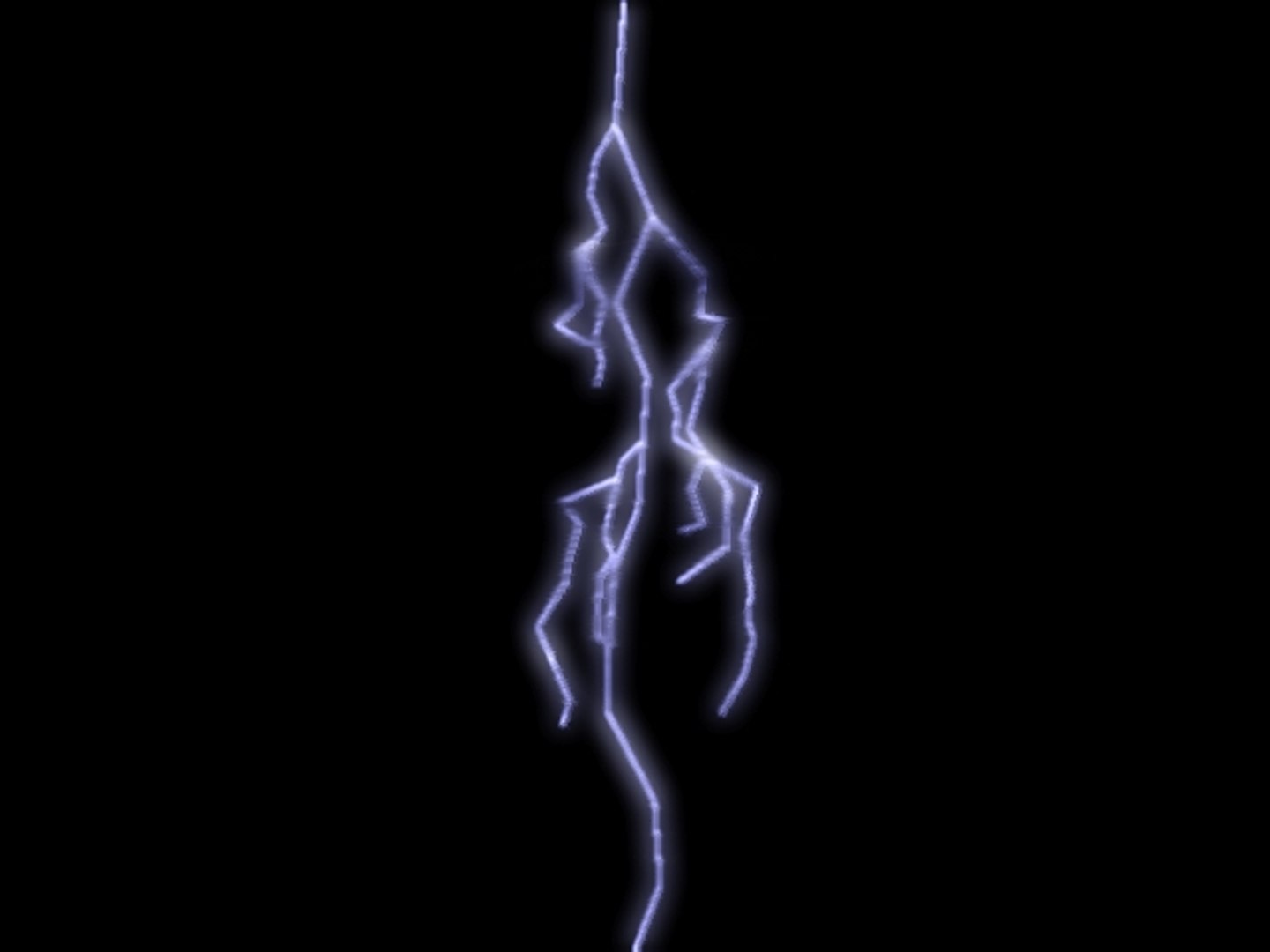 3d Lightning Light Model