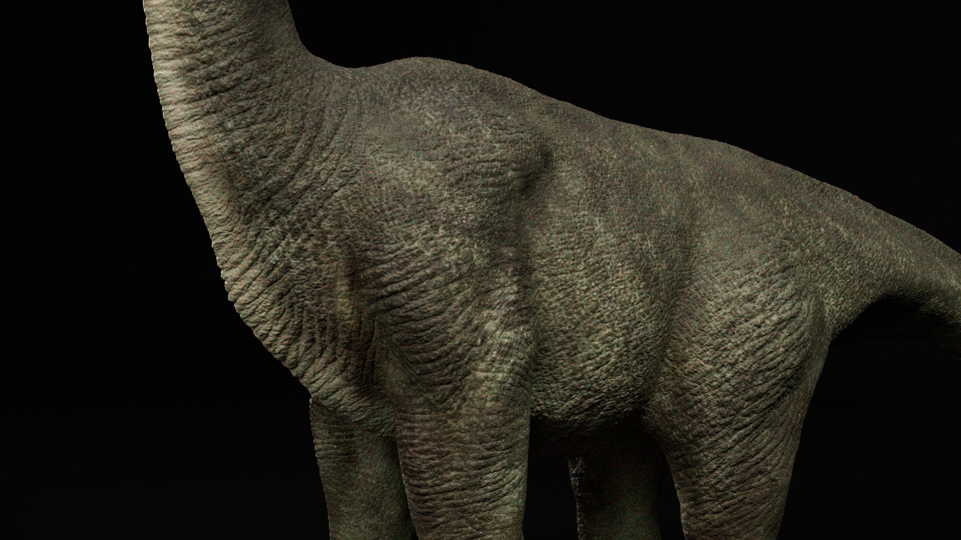Dinosaur Brachiosaurus Sauropod Model - TurboSquid 2368610