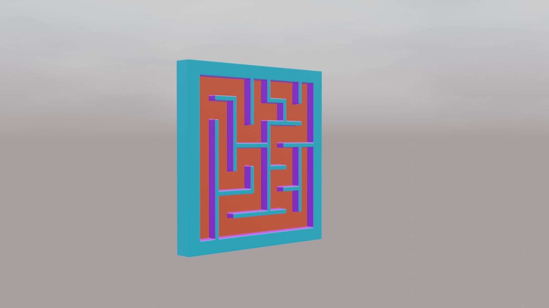 Maze Model - TurboSquid 2129605