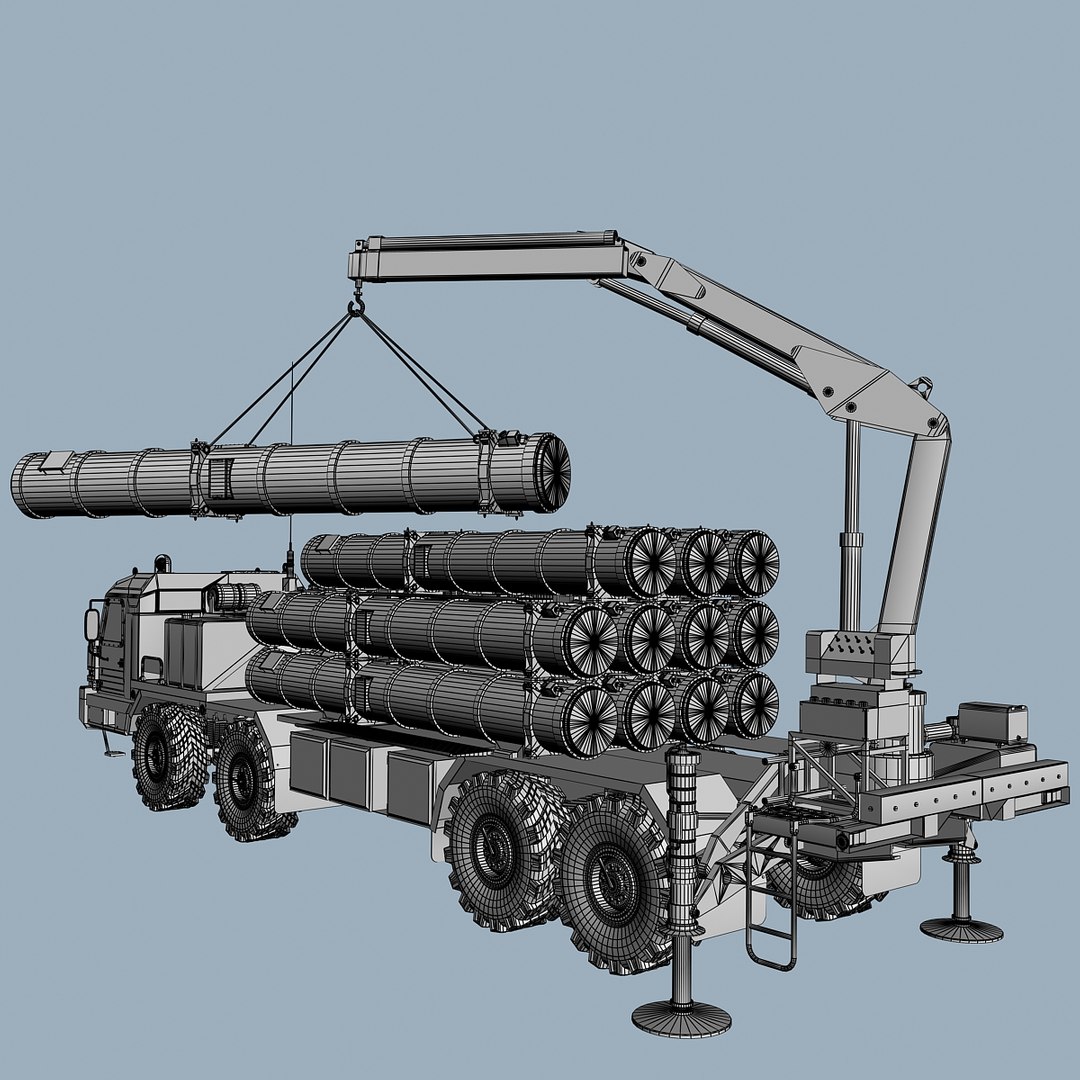 9t243m Buk-m3 Truck 3D - TurboSquid 1346966