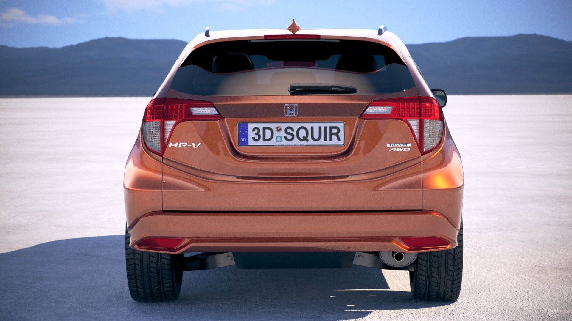 Honda Hr-v 2018 3D Model - TurboSquid 1318345