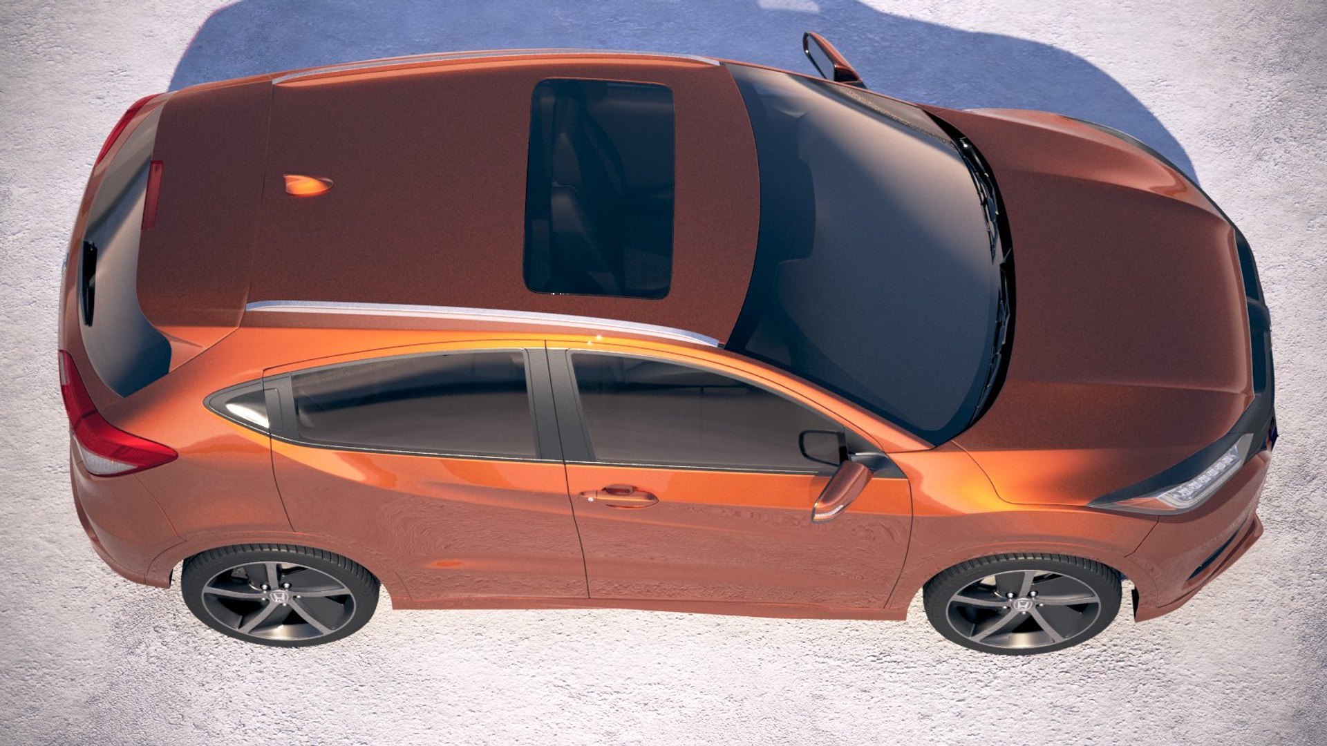 Honda Hr-v 2018 3D Model - TurboSquid 1318345