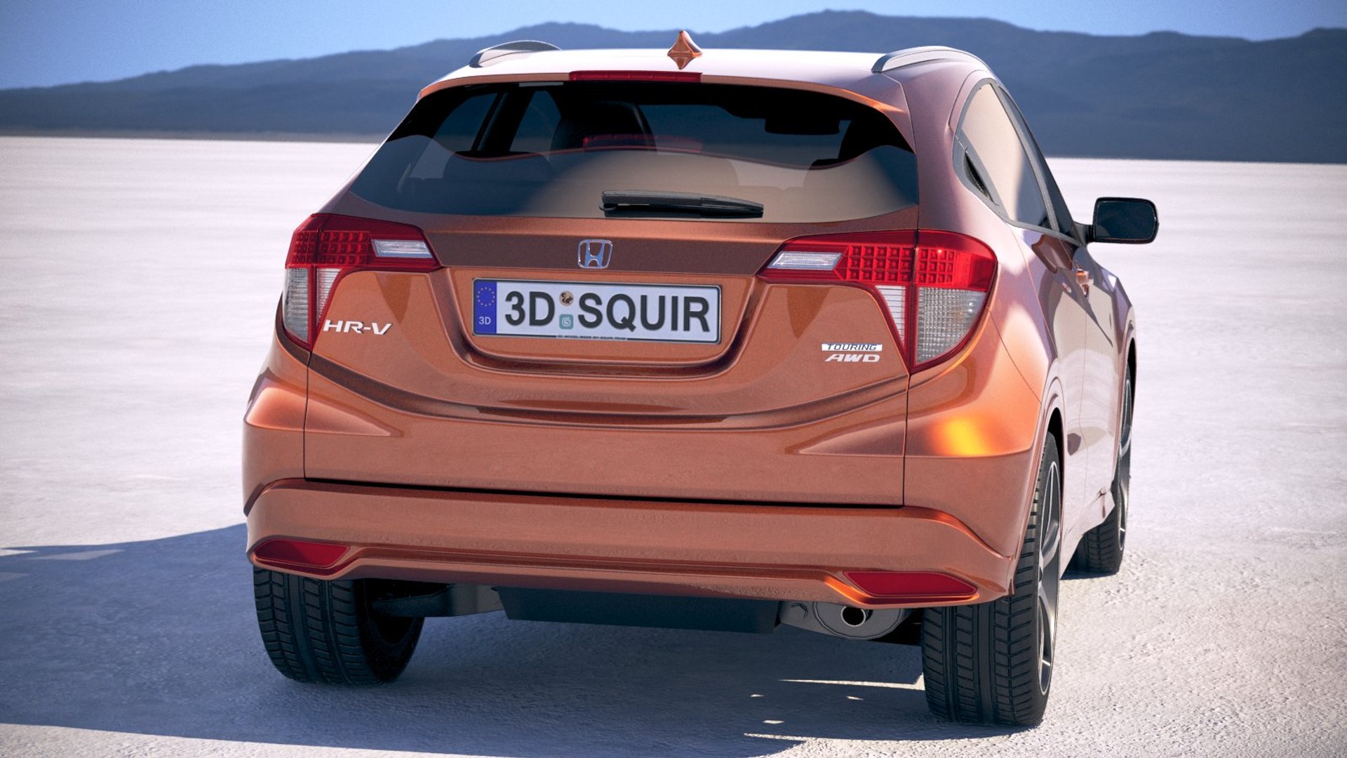 Honda Hr-v 2018 3D Model - TurboSquid 1318345
