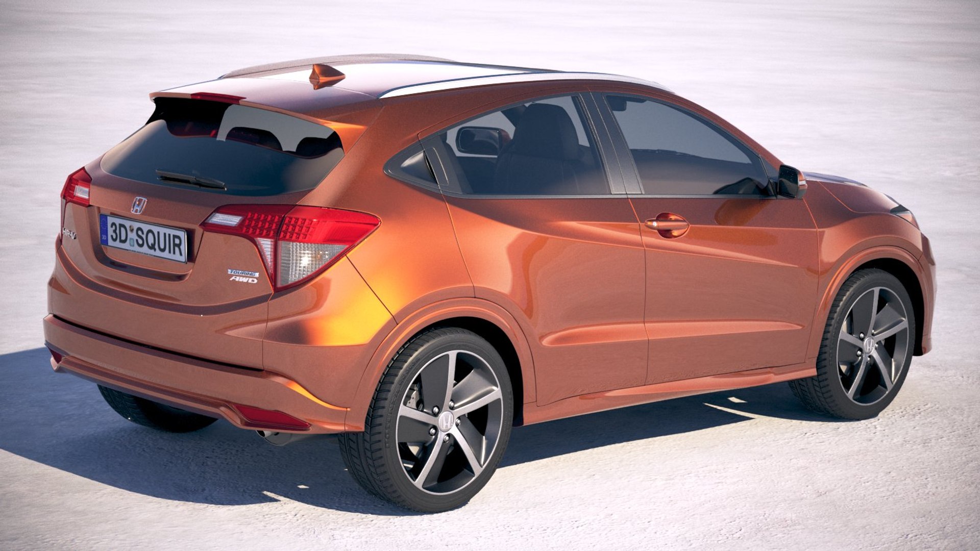 Honda Hr-v 2018 3D Model - TurboSquid 1318345