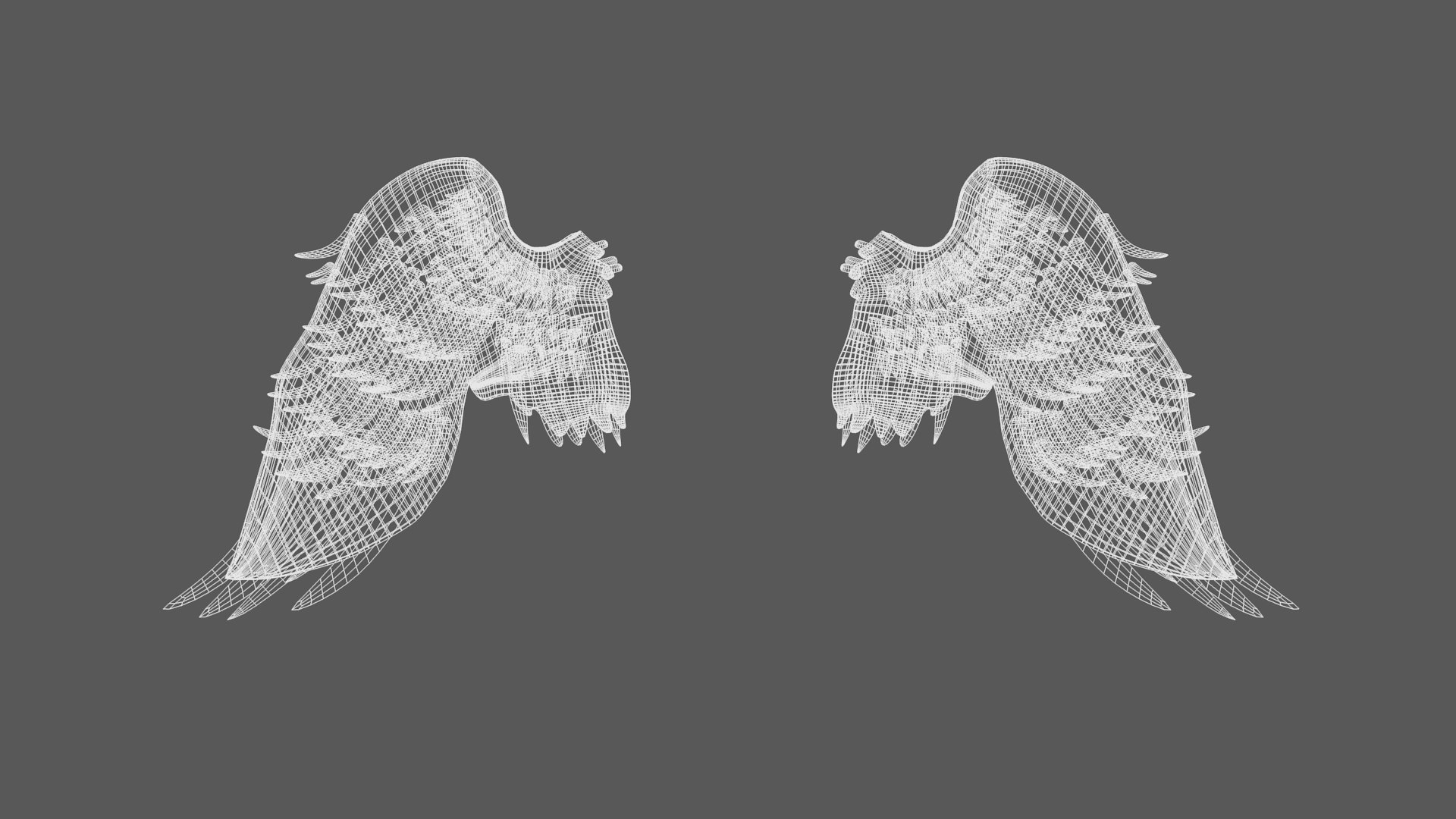 Angel Wings 3D Model - TurboSquid 1560049