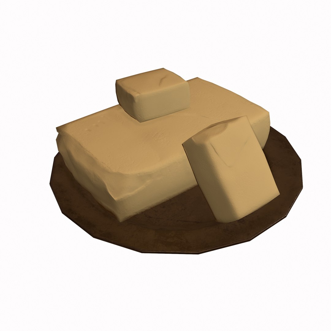 Butter 3D Model - TurboSquid 1379509