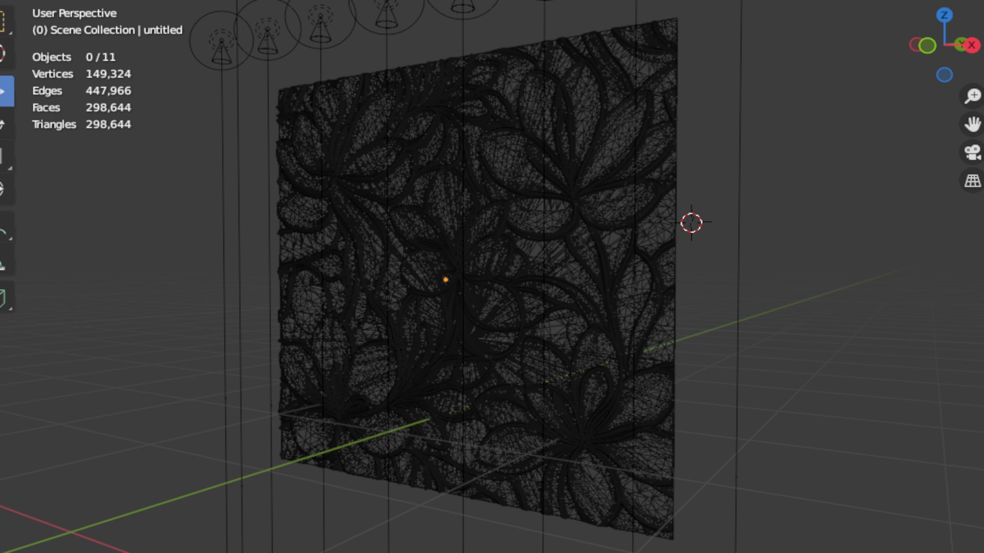 Modern Panel Wall Decor Set Relief Stl Mural CNC 180 3D Model - TurboSquid 2389169