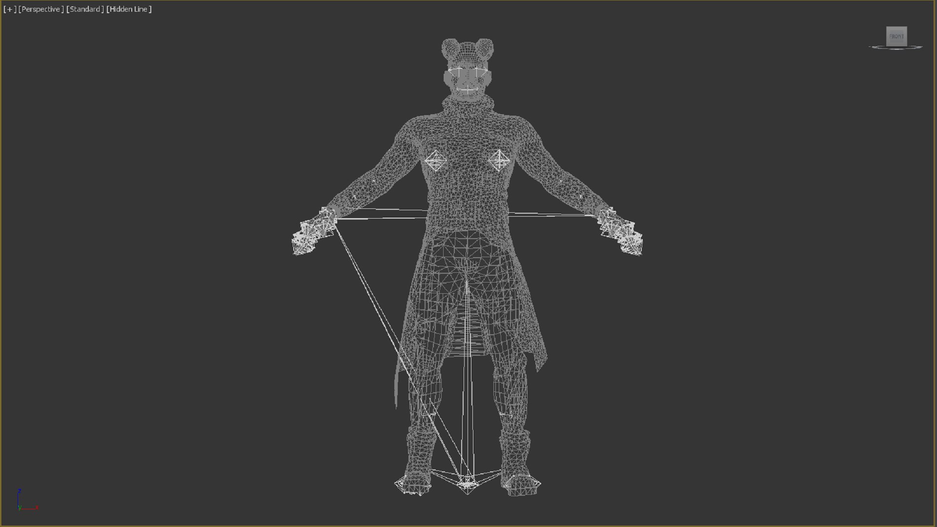 Demon CyberPunk model - TurboSquid 1830263