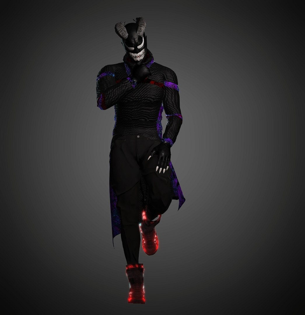 Demon CyberPunk model - TurboSquid 1830263