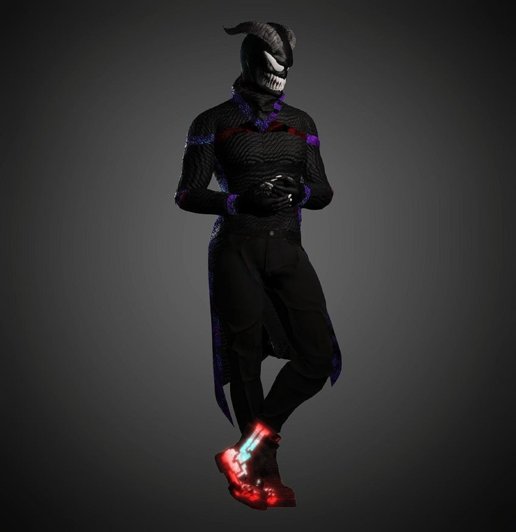 Dämon CyberPunk 3D-Modell - TurboSquid 1830263