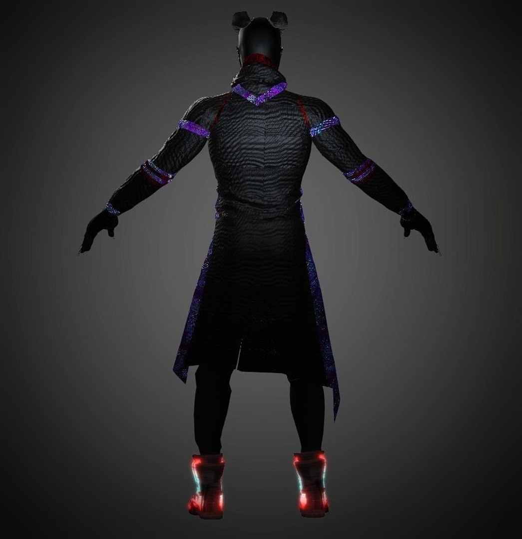 Demon CyberPunk model - TurboSquid 1830263