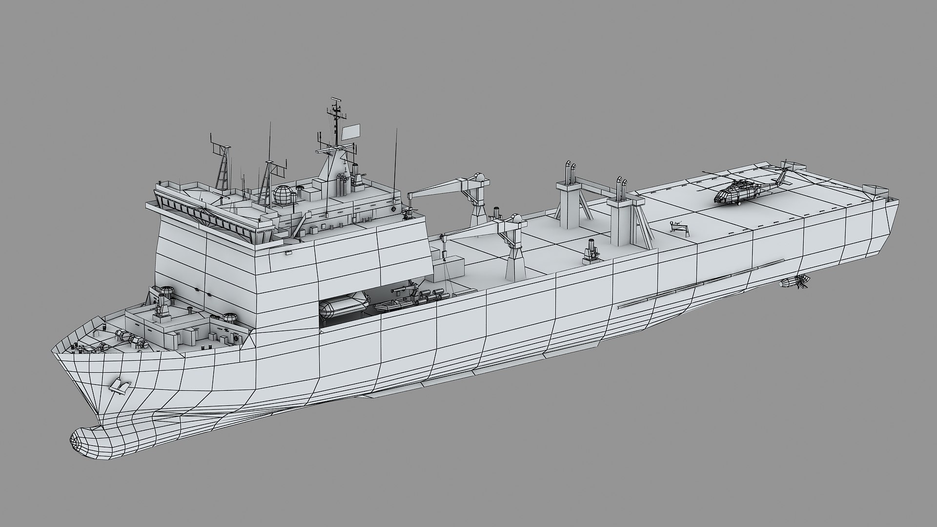 Mounts bay l3008 ship 3D model - TurboSquid 1662942