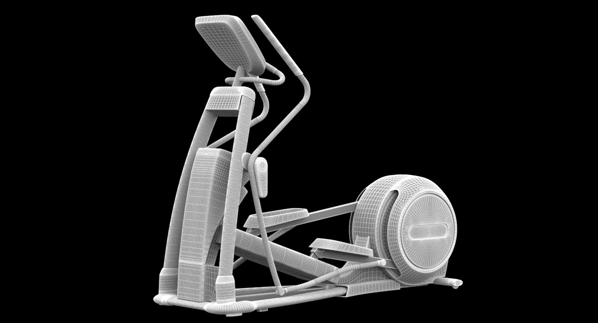 Gym Precor Elliptical Orbitrec 3D Model - TurboSquid 1499252