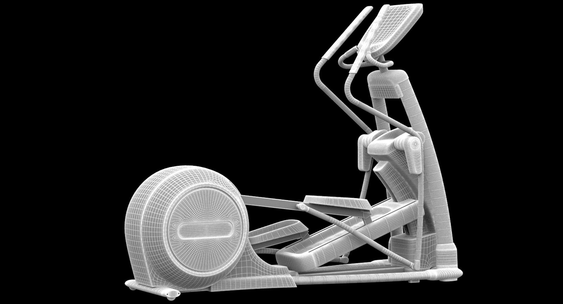 Gym Precor Elliptical Orbitrec 3D Model - TurboSquid 1499252